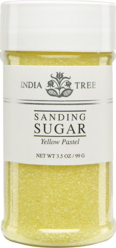 India Tree Yellow Pastel Sanding Sugar - Walmart.com