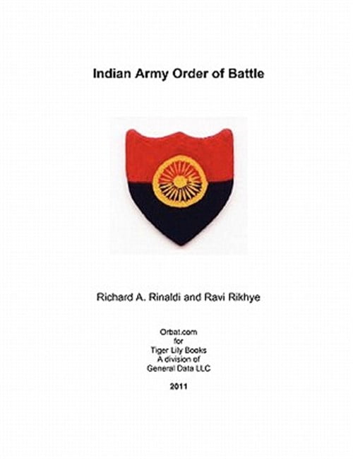 Indian Army Order of Battle (Paperback) by Richard Rinaldi - Walmart.com