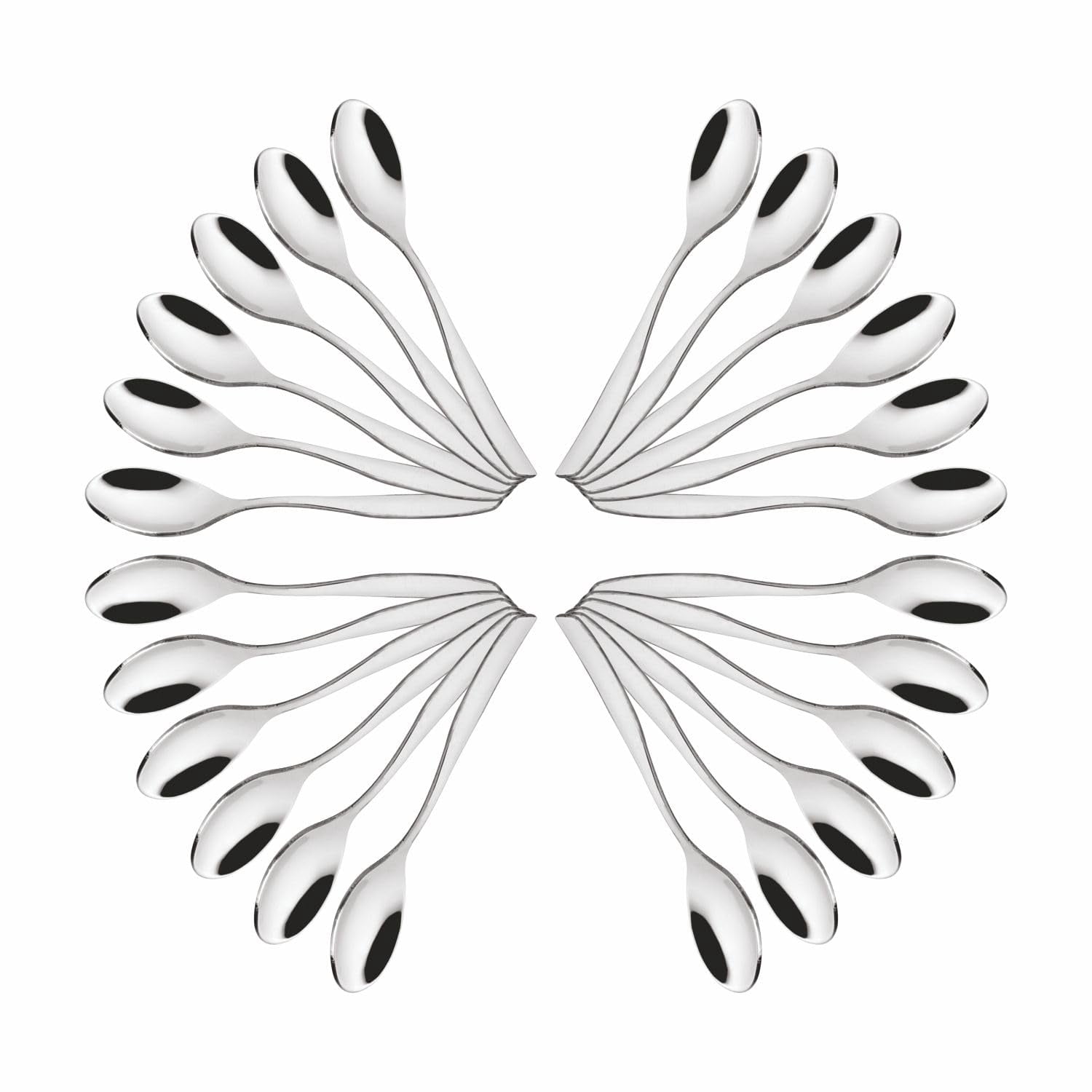 The Indian Aura Belito Tea Spoon Stainless Steel Set Home Kitchen 14cm ...