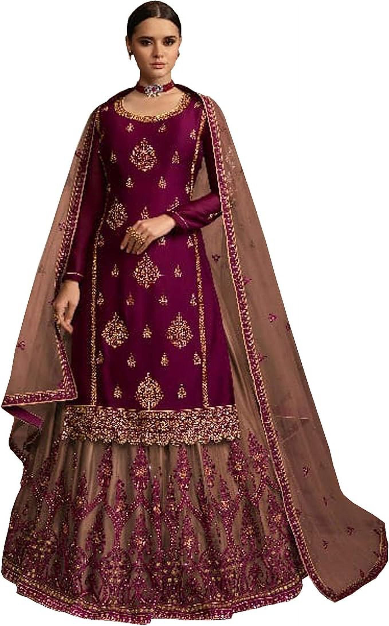 Indian Bridal Wear Designer Stitched Lengha Suits Pakistani Salwar ...