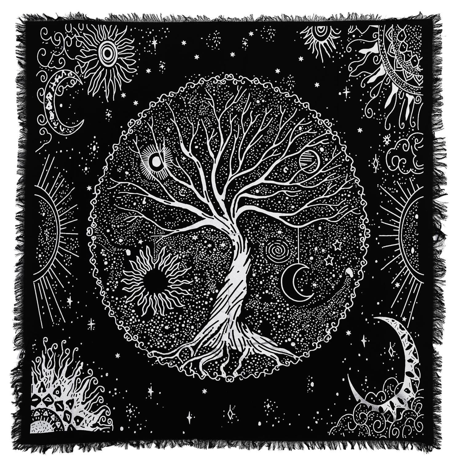 Indian Cosigners Tree of Life Altar Cloth Tapestry Table cloth Celtic ...