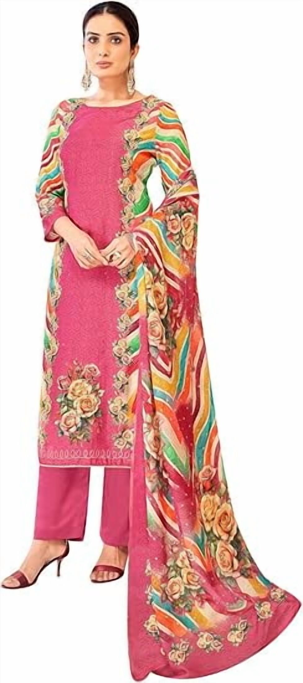 Indian Designer Shalwar Kameez Suits Stitched Pakistani Plazzo Pant ...
