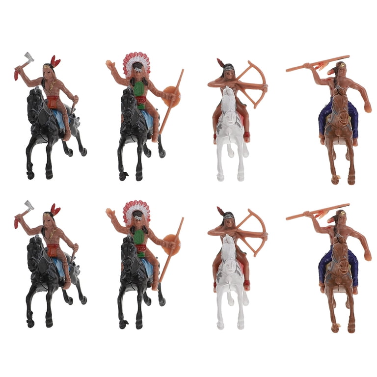 Small Plastic Indian Figurines