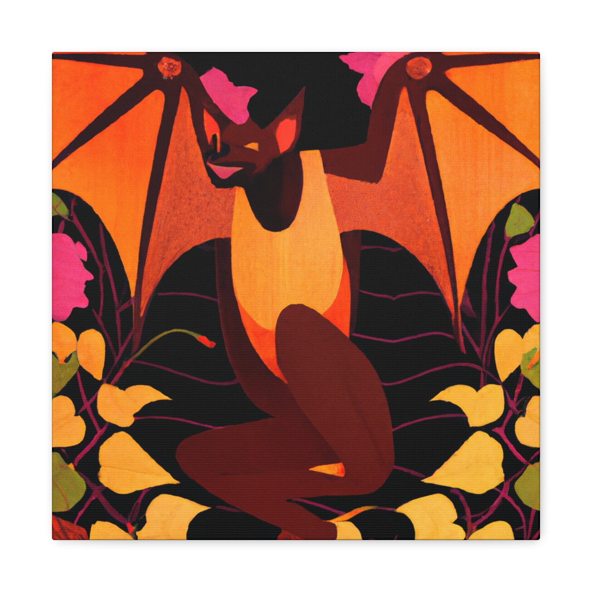 "Indian Flying Fox Flies" - Canvas - Walmart.com