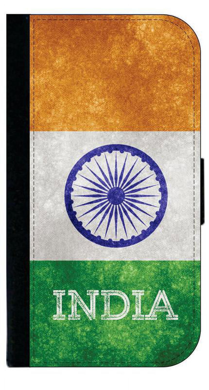 Indian Grunge Flag - India - Passport Cover / Card Holder for Travel ...