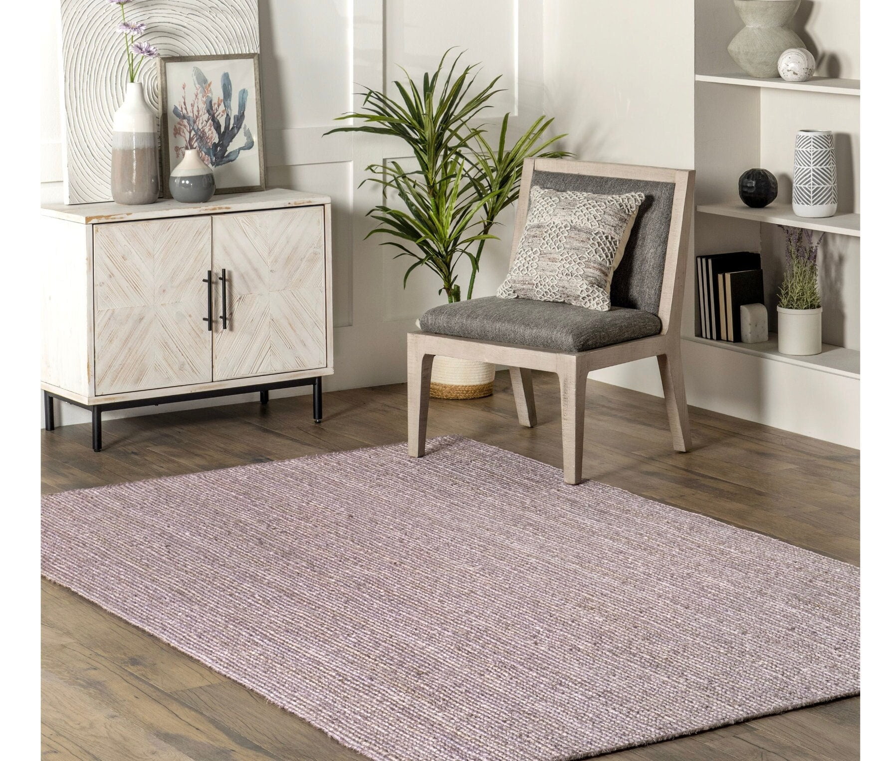 Indian Handmade Solid Jute Braided Rug | Perfect for Living Area , Kids ...