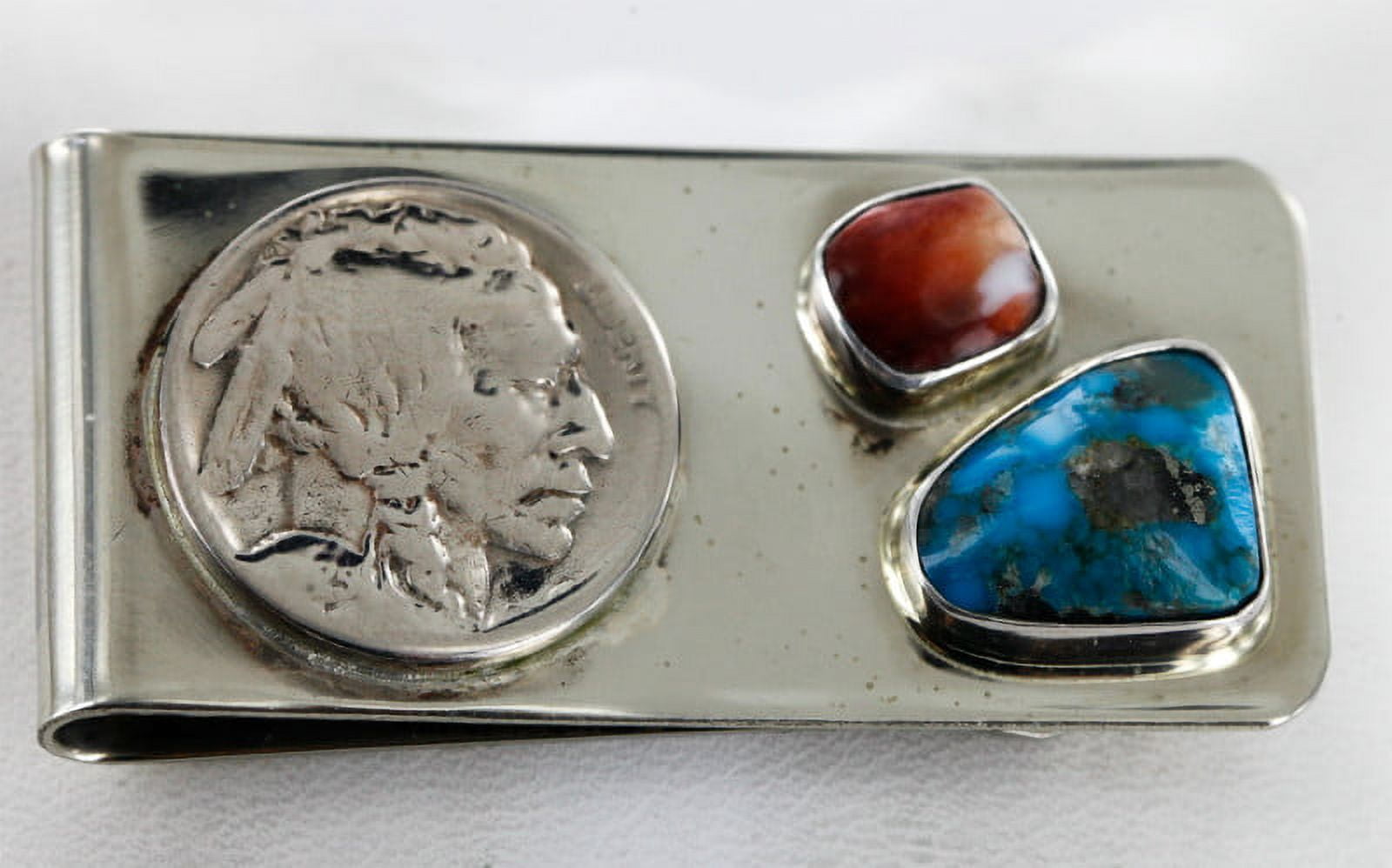 Indian Head Coin Handmade Certified Authentic Ben Taylor Rigg Navajo ...