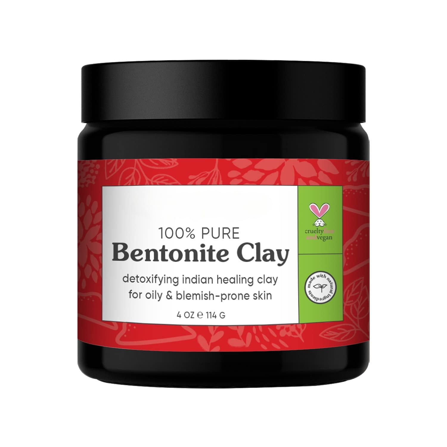 Indian Healing Clay with Detoxifying Bentonite Clay for Face, Helps ...