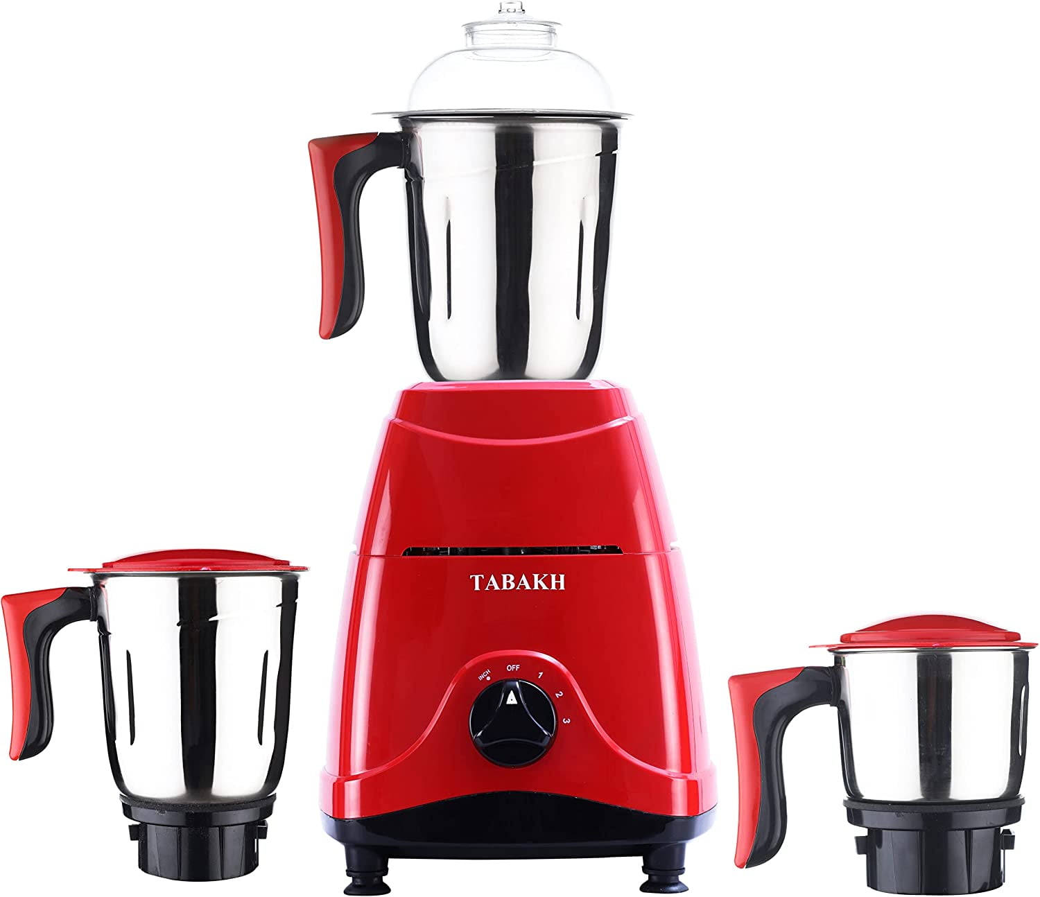 Indian Mixer Grinder | 3 Stainless Steel Jars | 650 Watts | 110-Volts ...