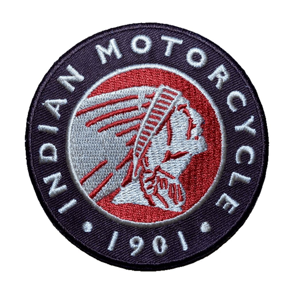 Indian Motorcycle Embroidered Iron On Patch - Walmart.com