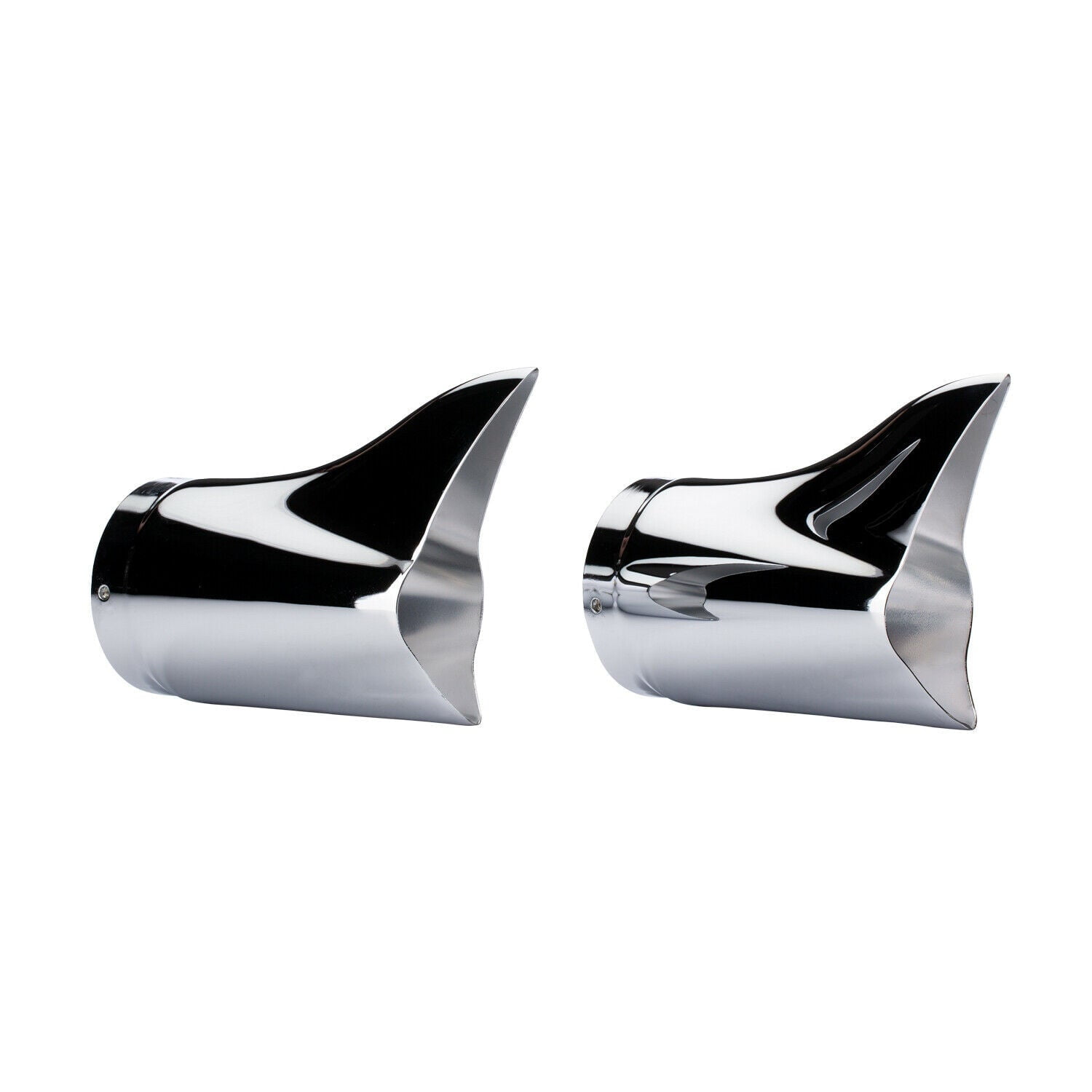 Indian Motorcycle Fish Tail Exhaust Tips, Chrome | 2879532-156 ...
