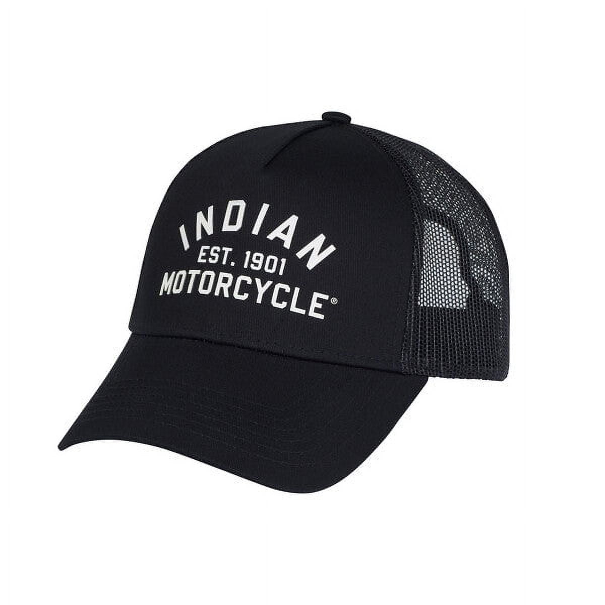 Indian Motorcycle IM Trucker Cap, Black | 2862929 - Walmart.com