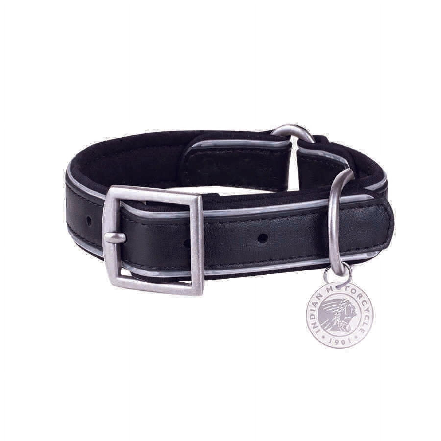 Indian Motorcycle Leather Dog Collar | 2869695 - Walmart.com