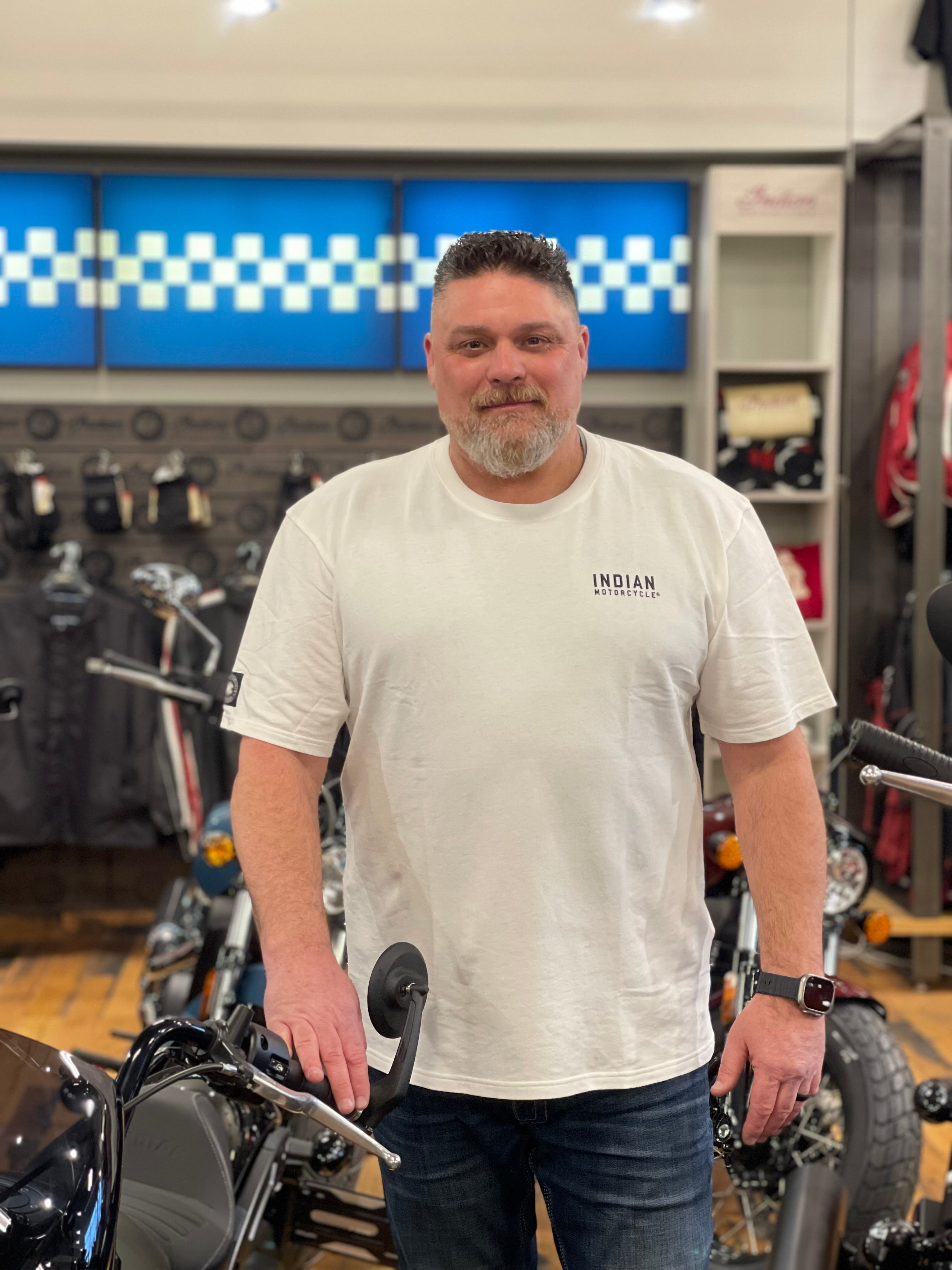 Indian Motorcycle Men's IMC Est 1901 Logo Tee, White | 2864768 ...