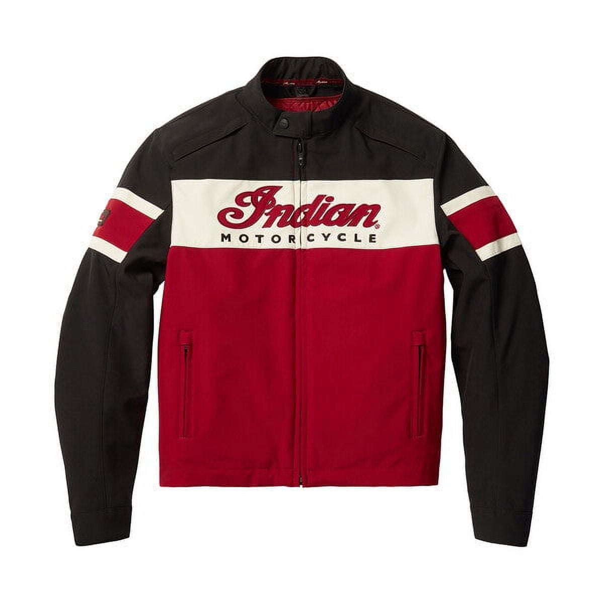 Indian Motorcycle Men's Madison Jacket, Red | 2833177 - Walmart.com
