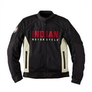 Perrini 1 PC White & Black Genuine Cowhide Leather Motorcycle Riders ...