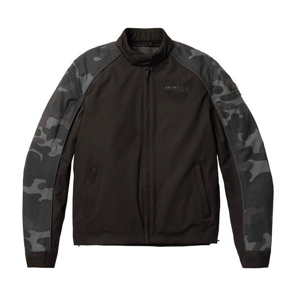 Indian Motorcycle Men's Seattle Jacket, Black | 2833176 - Walmart.com
