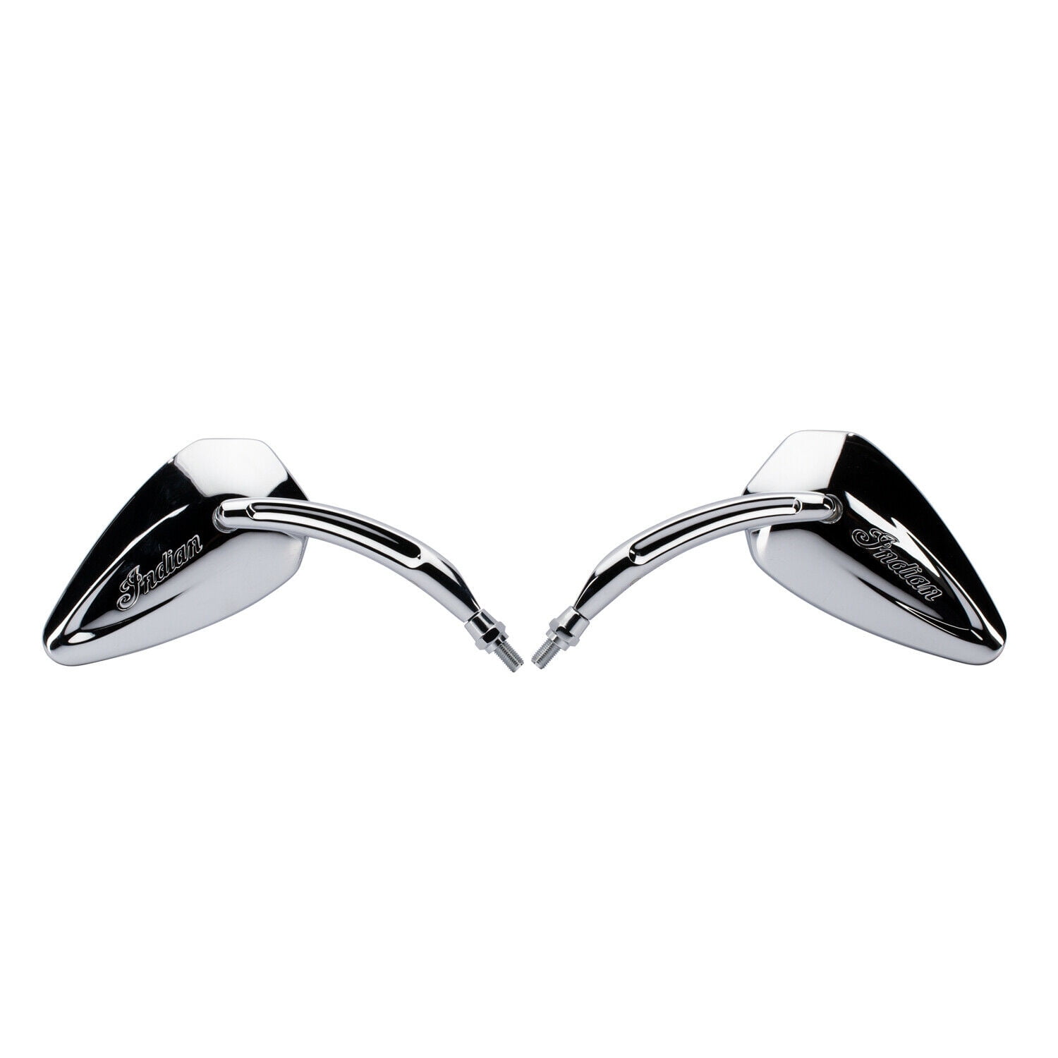 2880132-156 INDIAN OEM PINNACLE MIRRORS IN CHROME, PAIR - Walmart.com