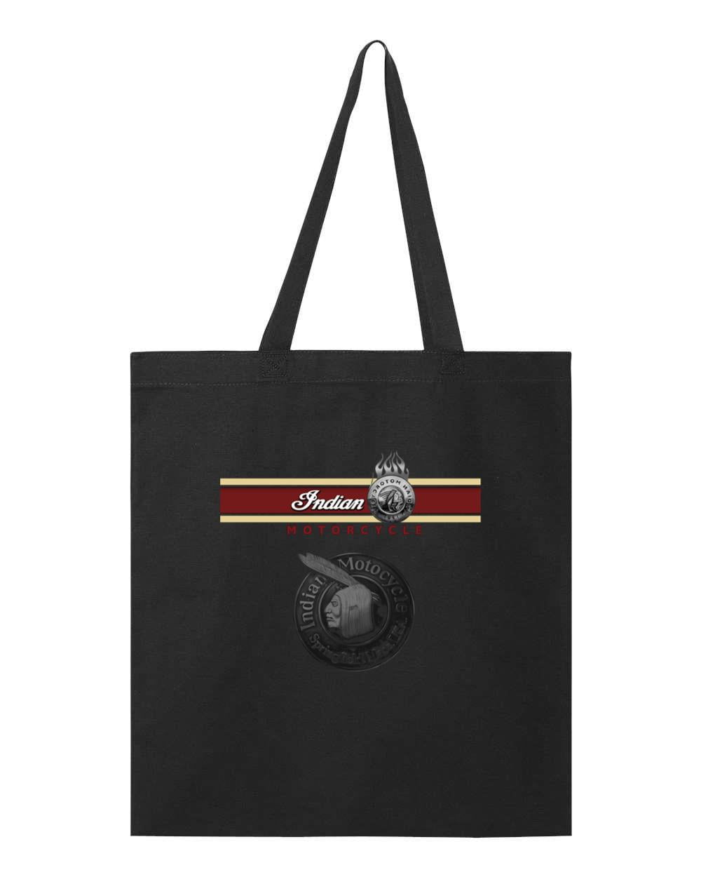 Indian Motorcycle Tote Bag 22 Retro Classic Rider Art Style - Walmart.com