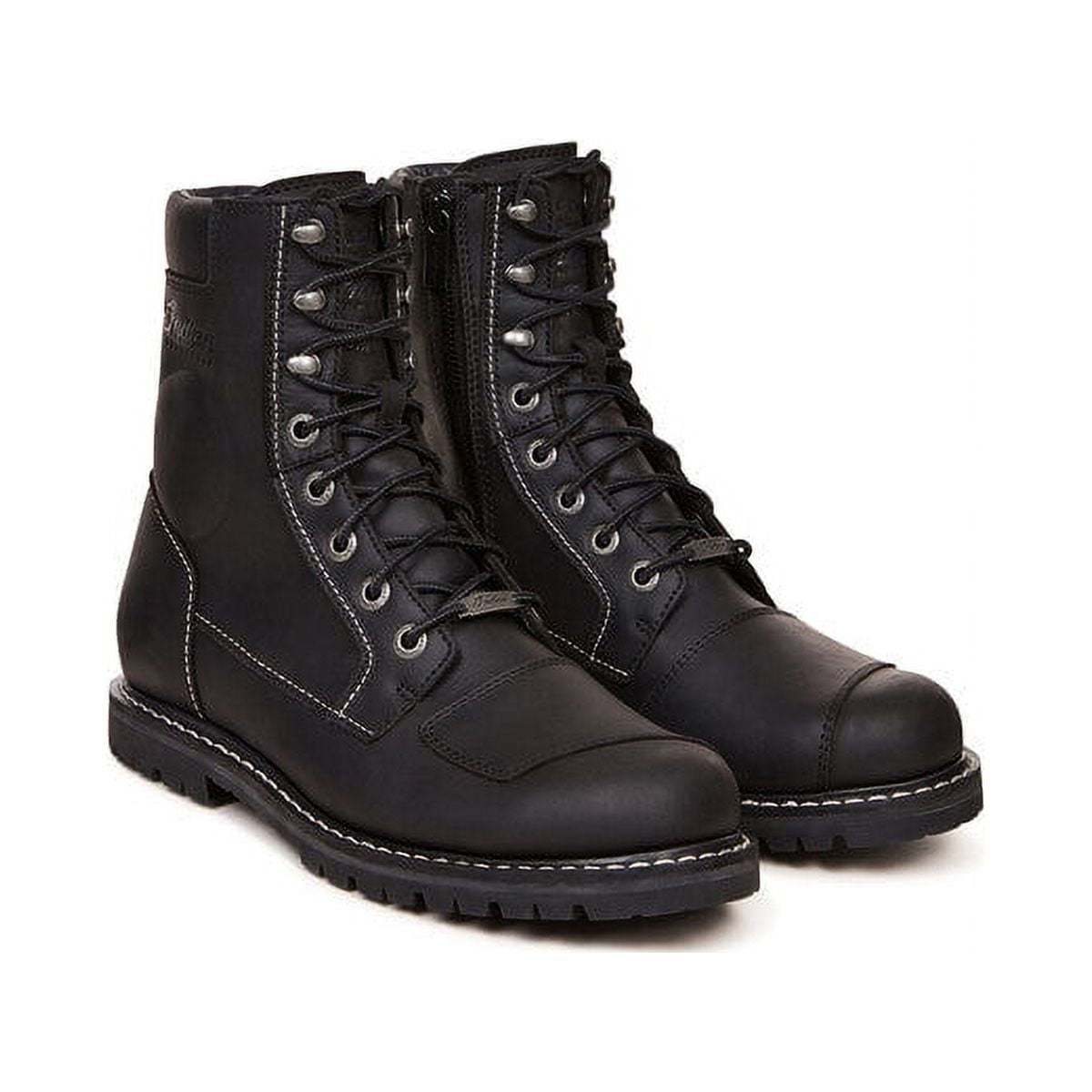 Indian Motorcycle Women's Lace Up Boot, Black | 2861704 - Walmart.com