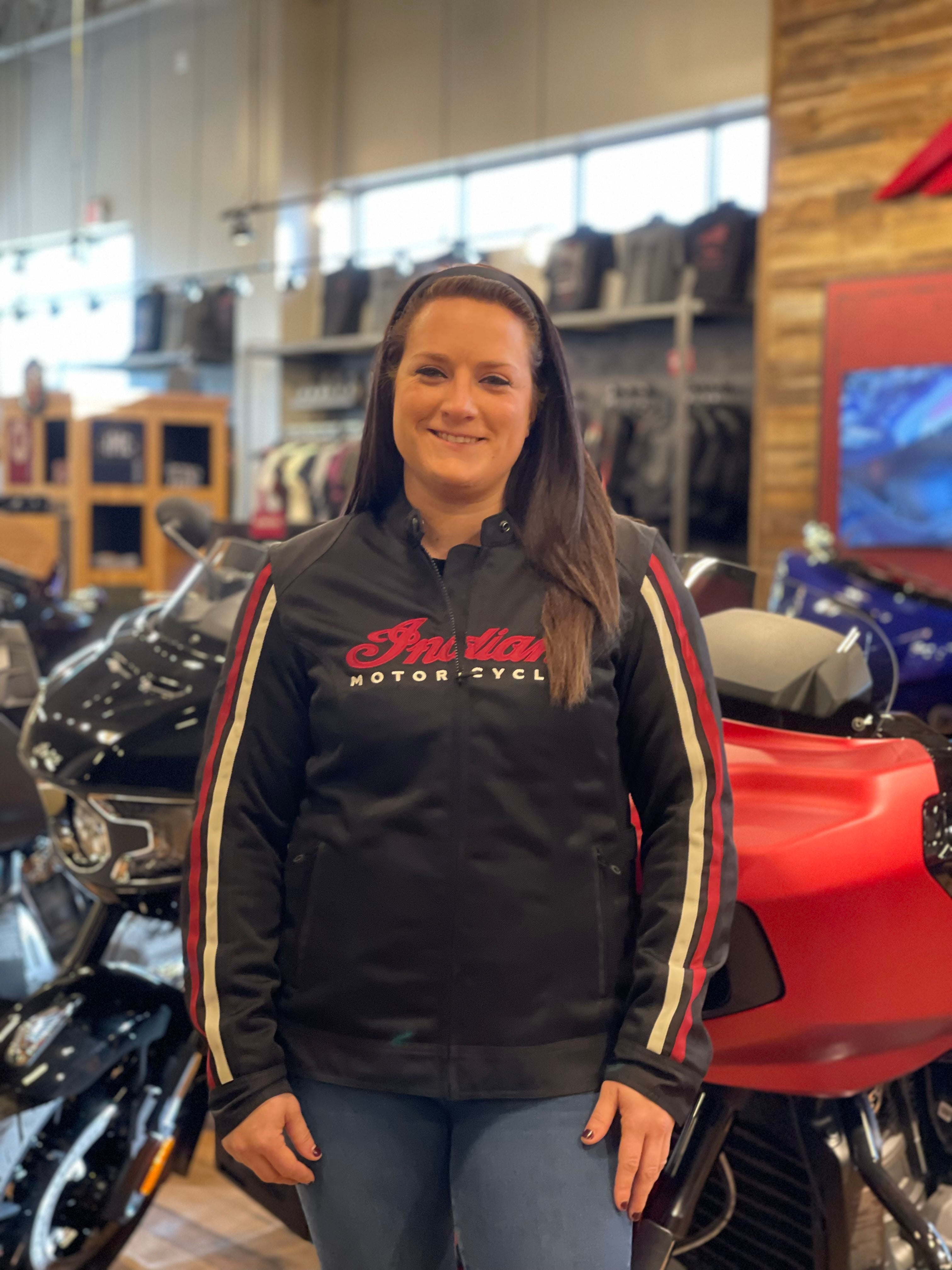 Indian Motorcycle Women's Milestone Mesh Jacket, Black | 2833393 ...