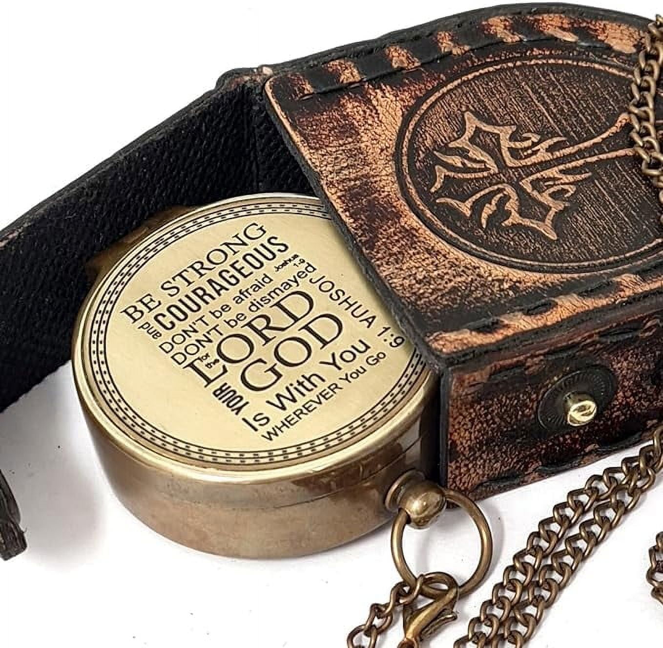 Indian Nautical Instruments Brass Compass Engraved Gift for Son ...