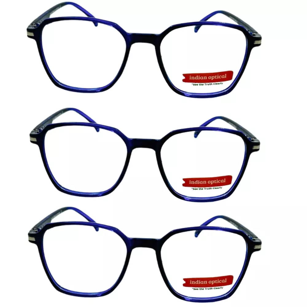 Indian Optical 3-Pack Reading Glasses with Blue Light Blocking Mix 3 ...