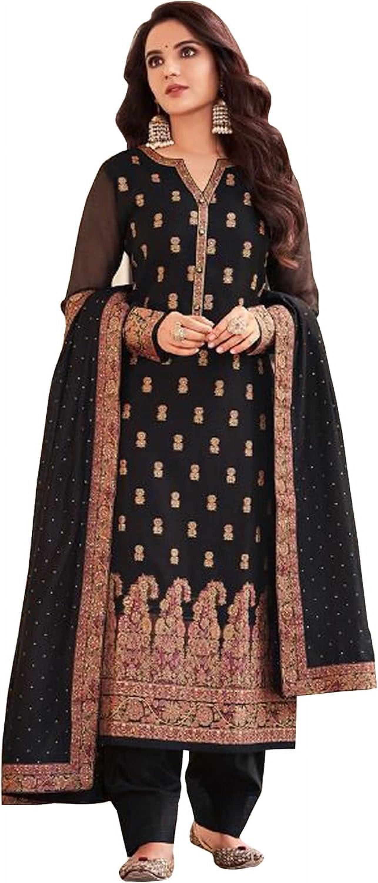 Indian Pakistani Designer Stitched Salwar Kameez Plazo Pant with ...