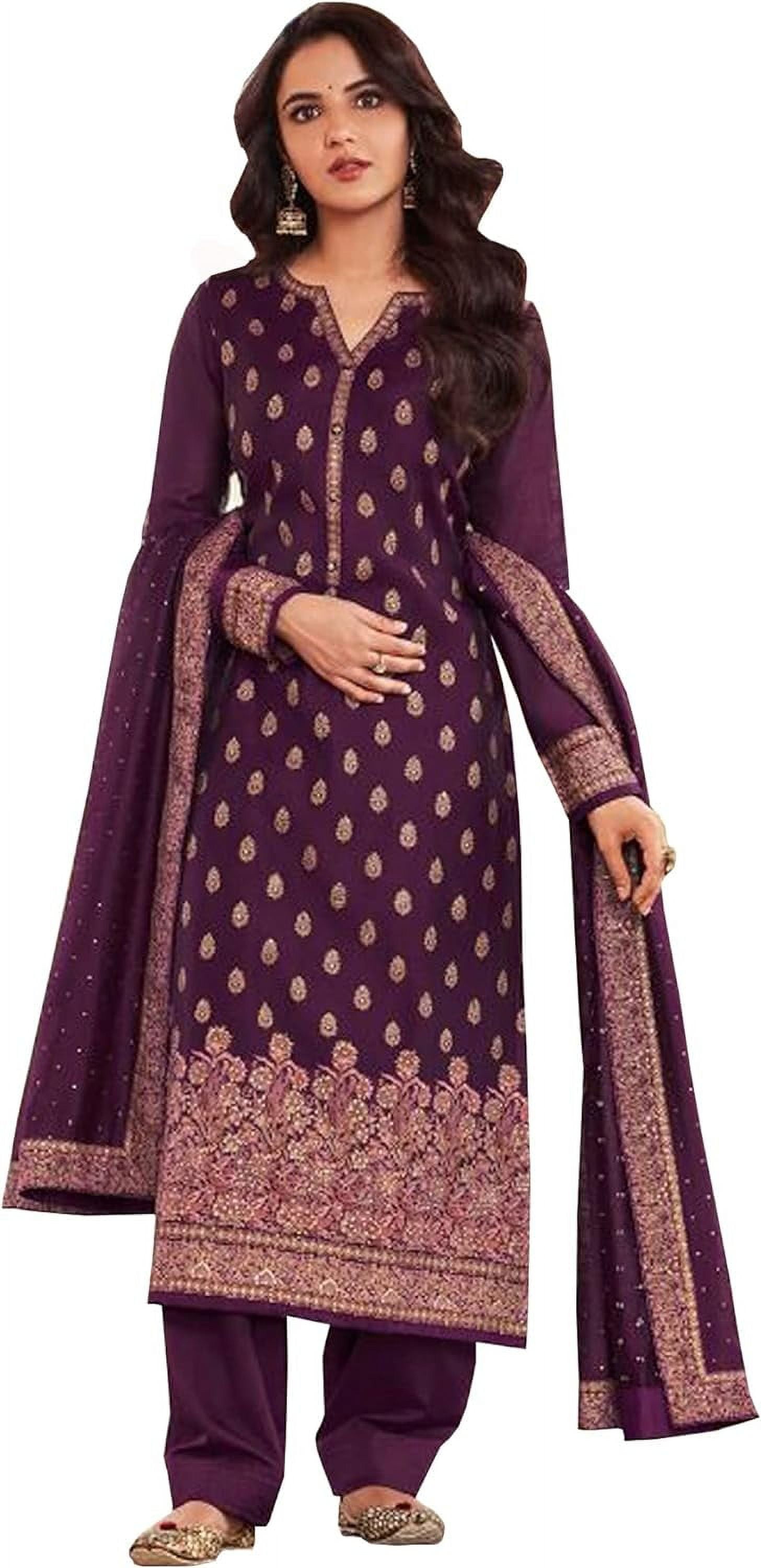 Indian Pakistani Designer Stitched Salwar Kameez Plazo Pant with ...