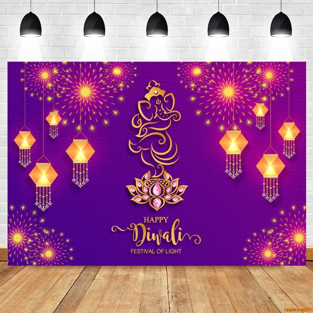 Indian Pooja Diwali Backdrop India Puja Traditional Deepavali Candle ...