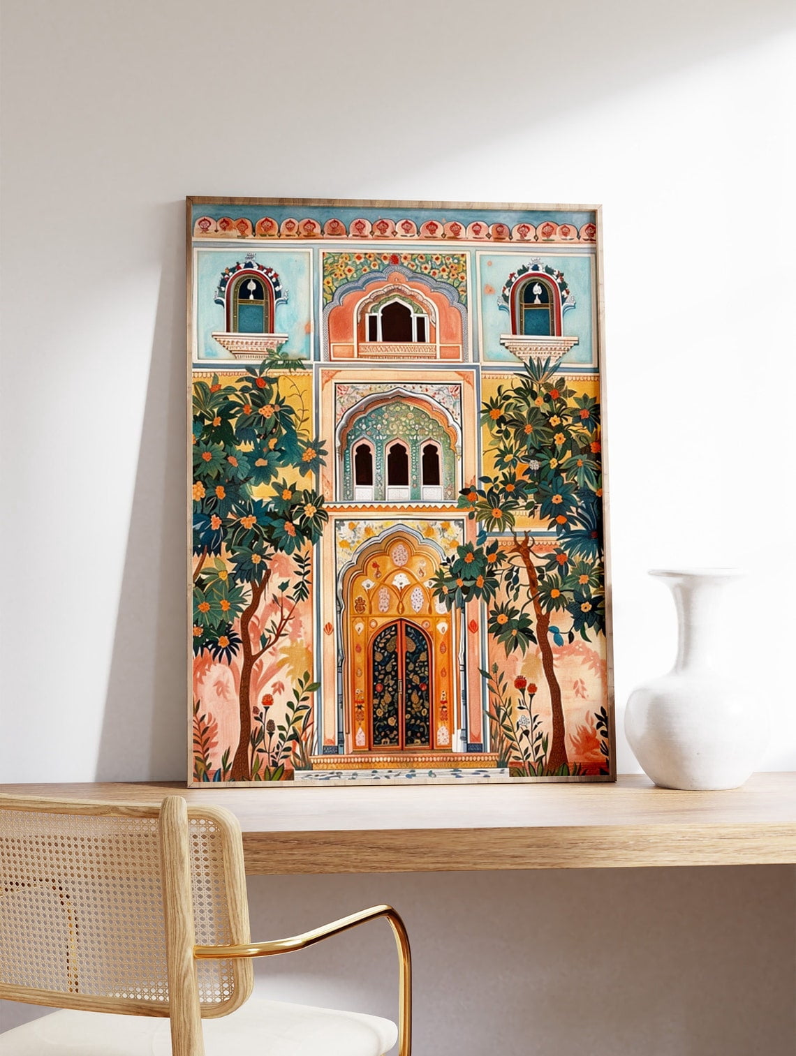 Indian Print, Traditional Indian Poster, Pichwai Art, Hindu Art, Indian ...