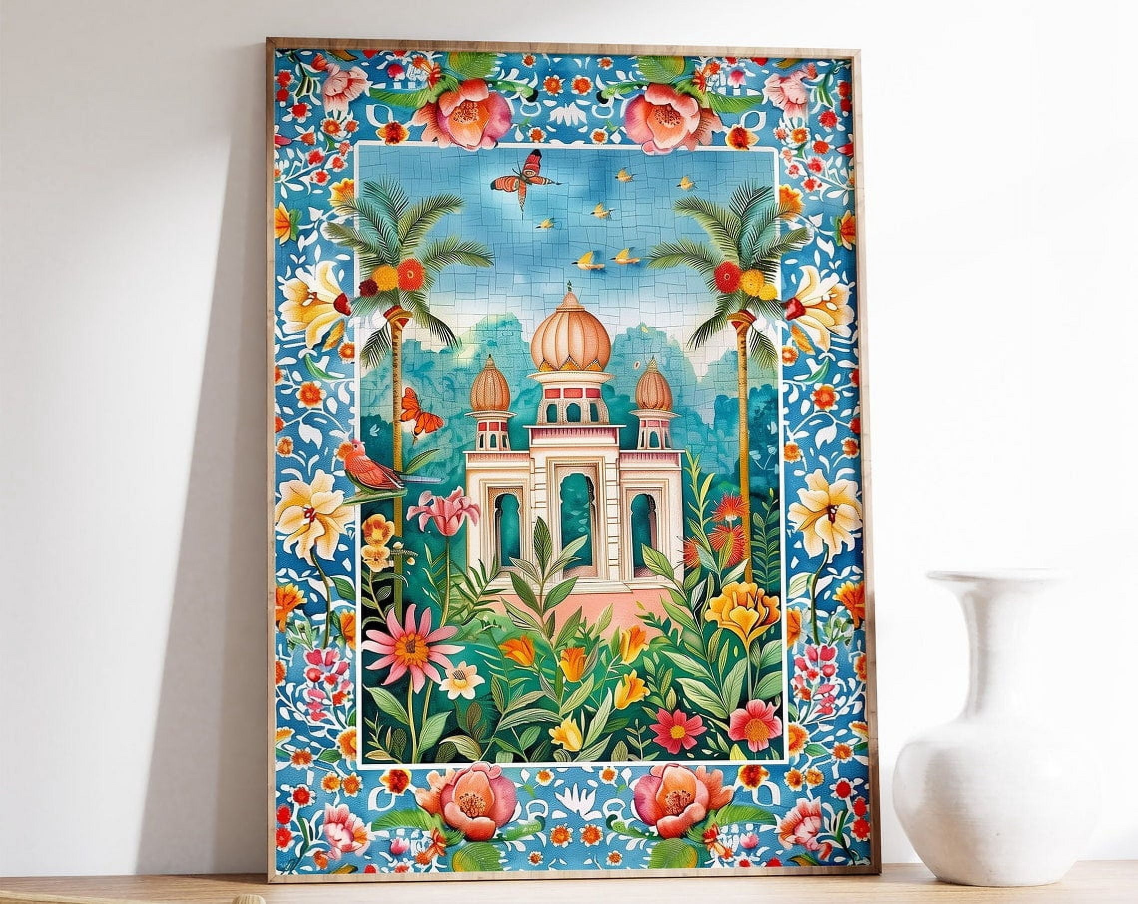 Indian Print, Traditional Indian Poster, Pichwai Art, Hindu Art, Indian ...
