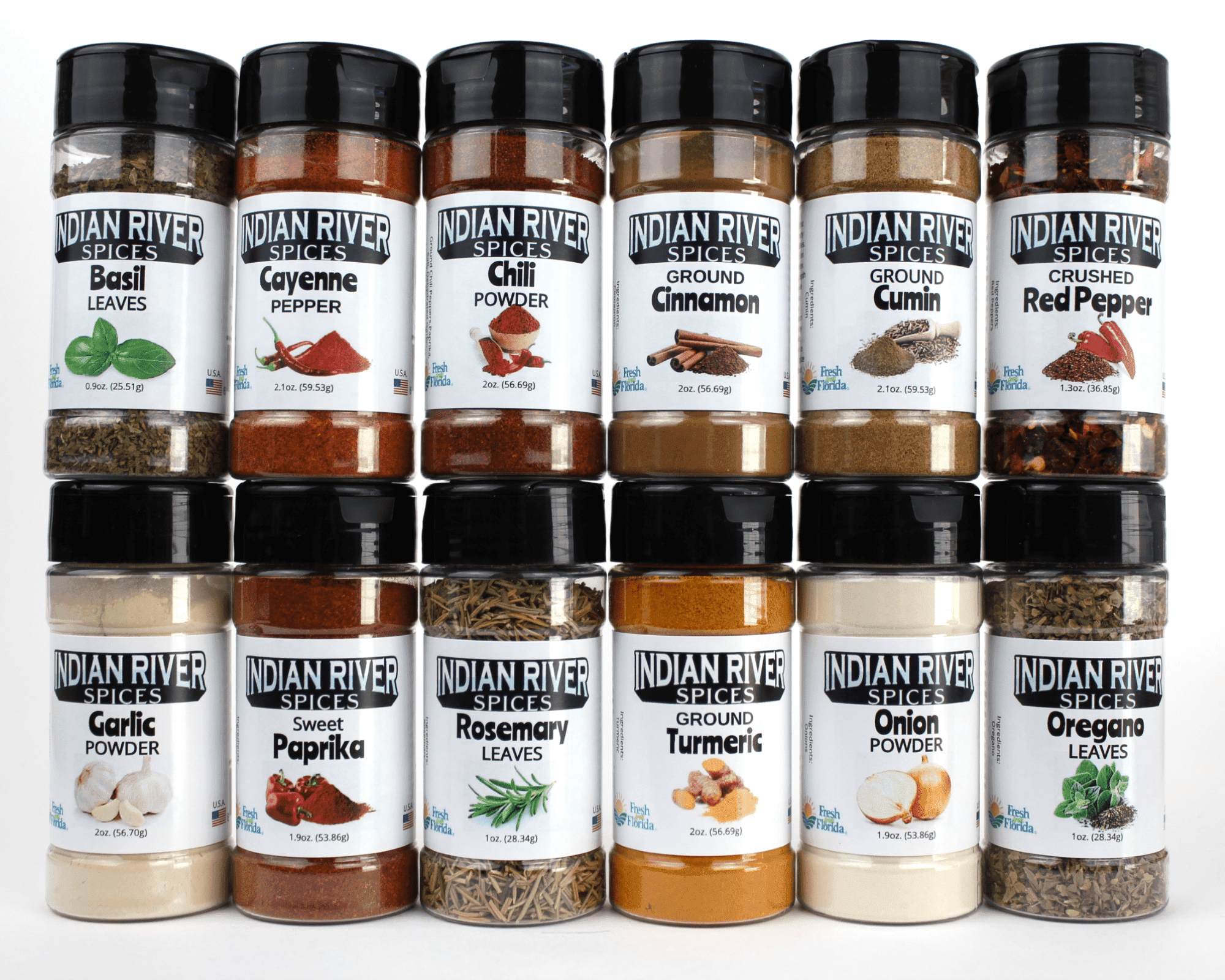 Indian River 12 Piece Starter Spice Gift Set #1 - Walmart.com