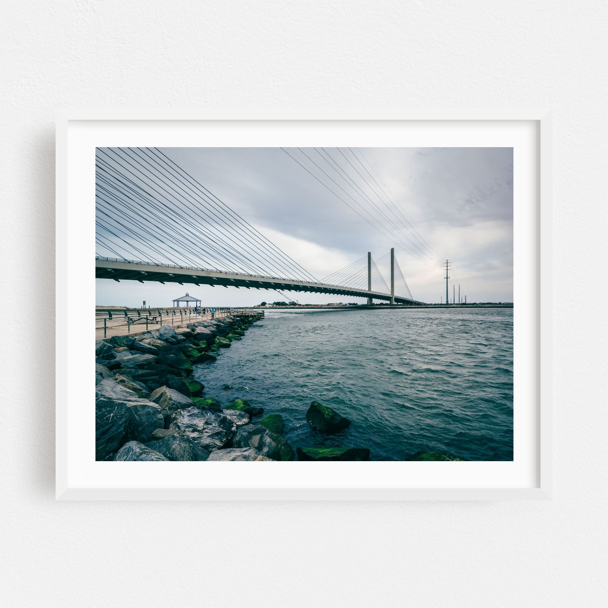 The Indian River Bridge - Bethany Beach Delaware Photography Bridge ...