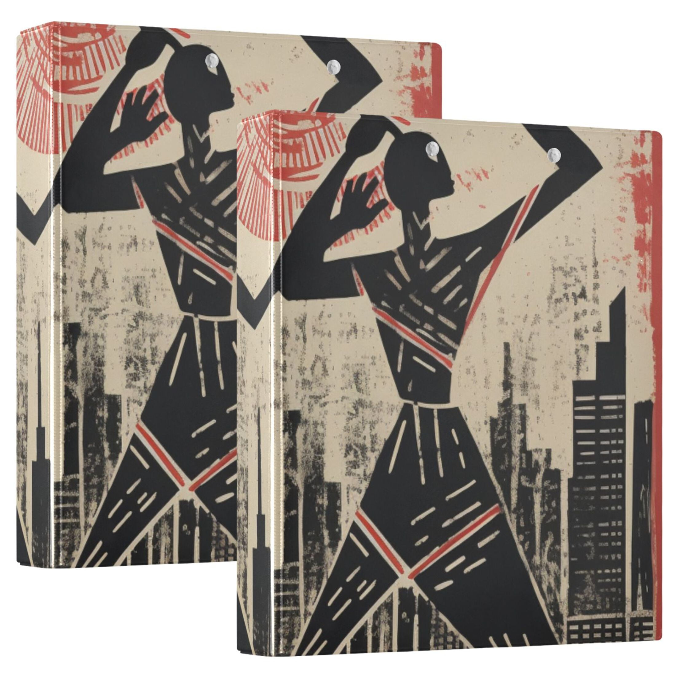 Indian Sun Houses 3 Ring Binders 1.5 inch Hardcover File Folders with ...