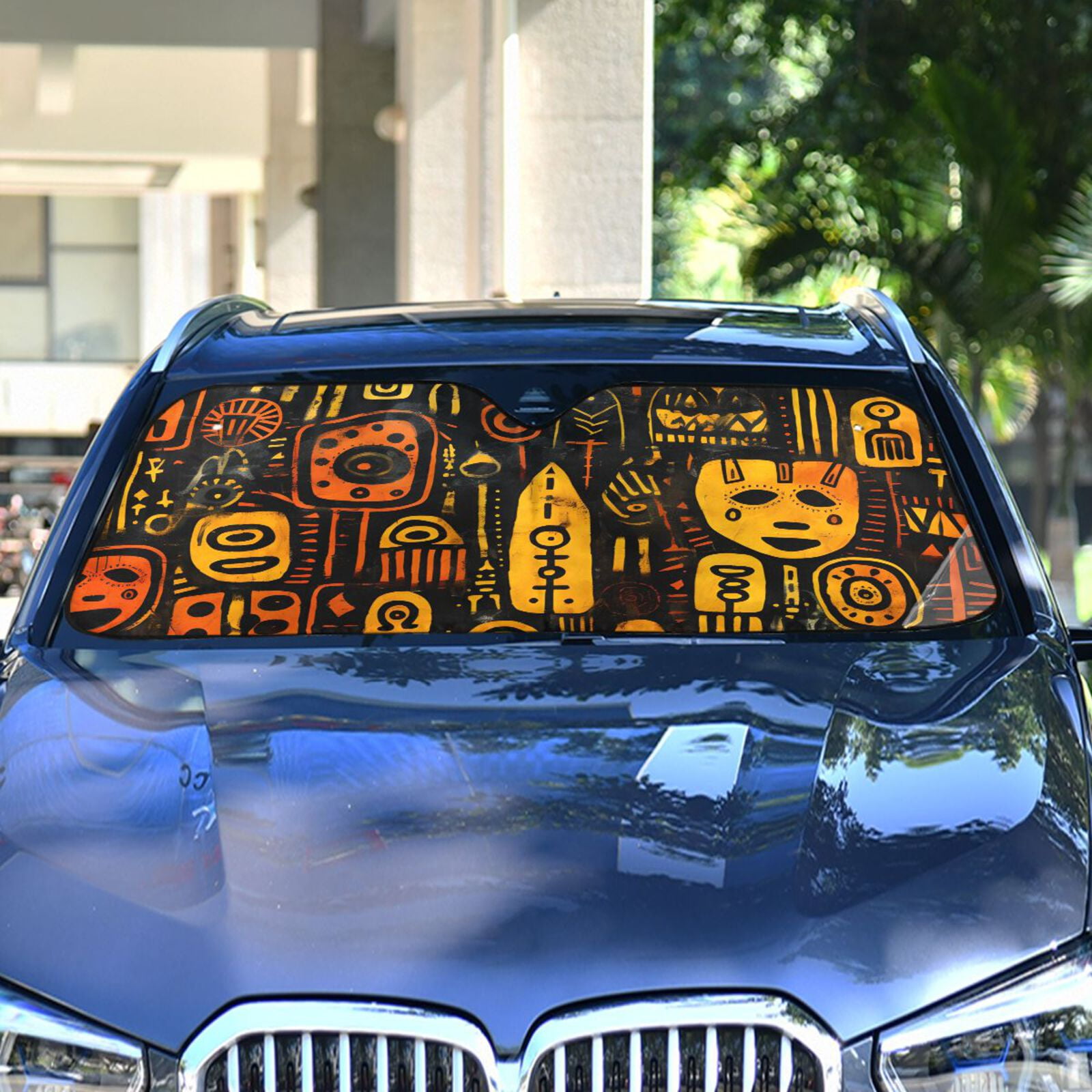 Indian Totem Automotive Front Car Windshield Sun Shade Reflector ...