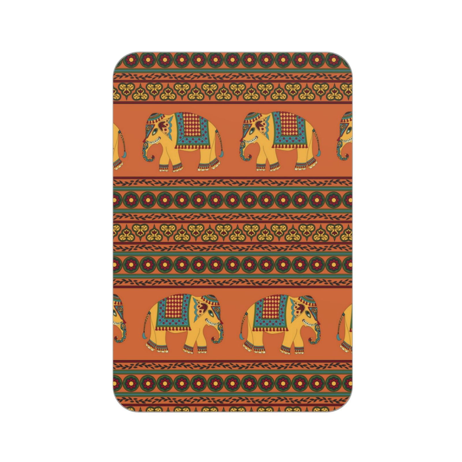 Indian Traditional Elephant Ethnic Acrylic Fridge Magnets Decorative ...