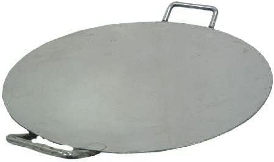 Indian Traditional Stainless Steel Round Pav Bhaji Tawa 24" Inch ...