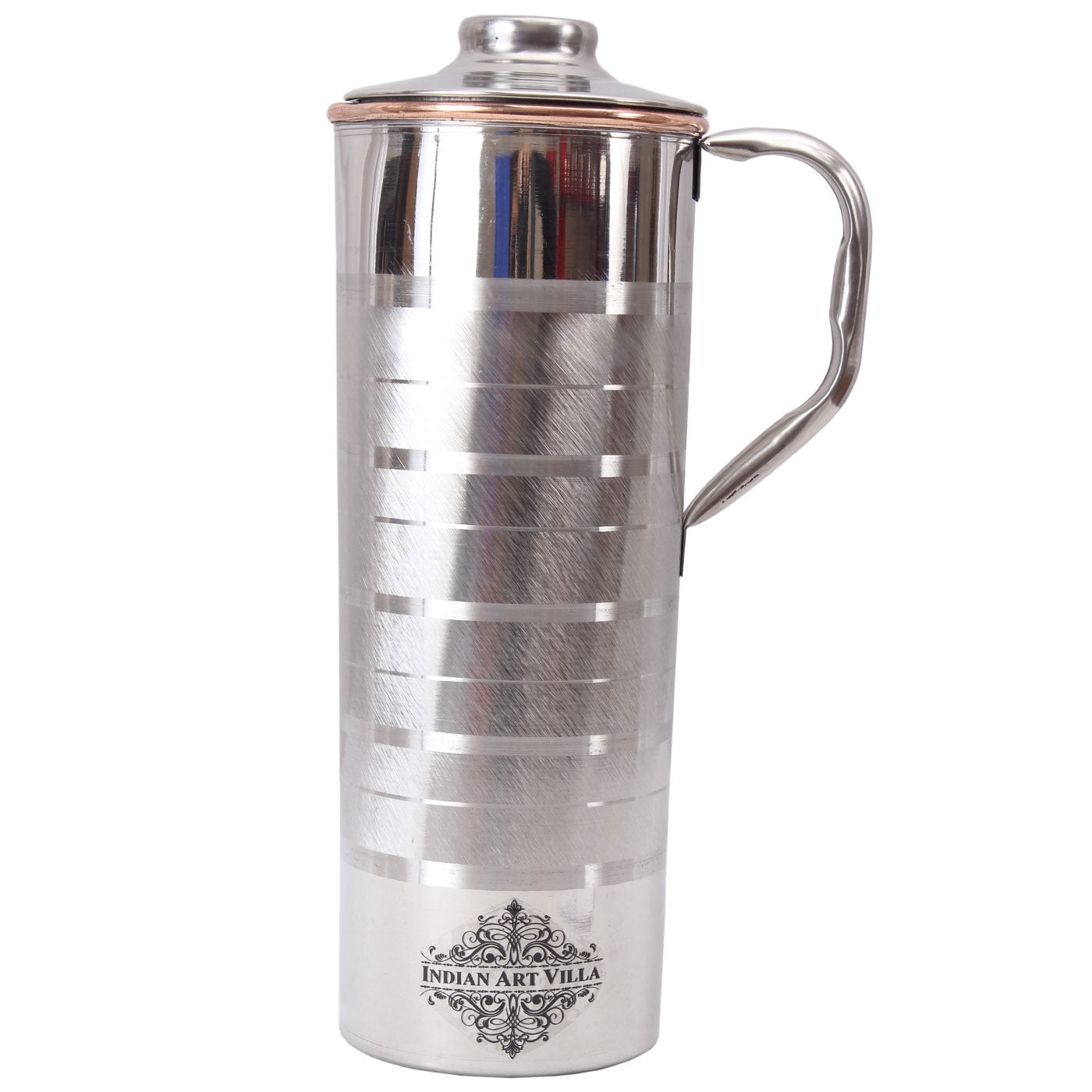 IndianArtVilla Maintenance Free Design Steel Copper Fridge Bottle ...