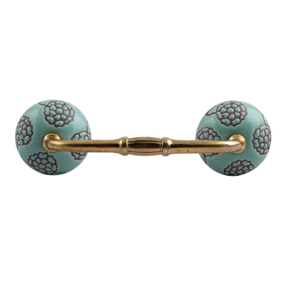 IndianShelf 1 Pack Brown Unique Drawer Handles Decorative Cabinet Pulls ...