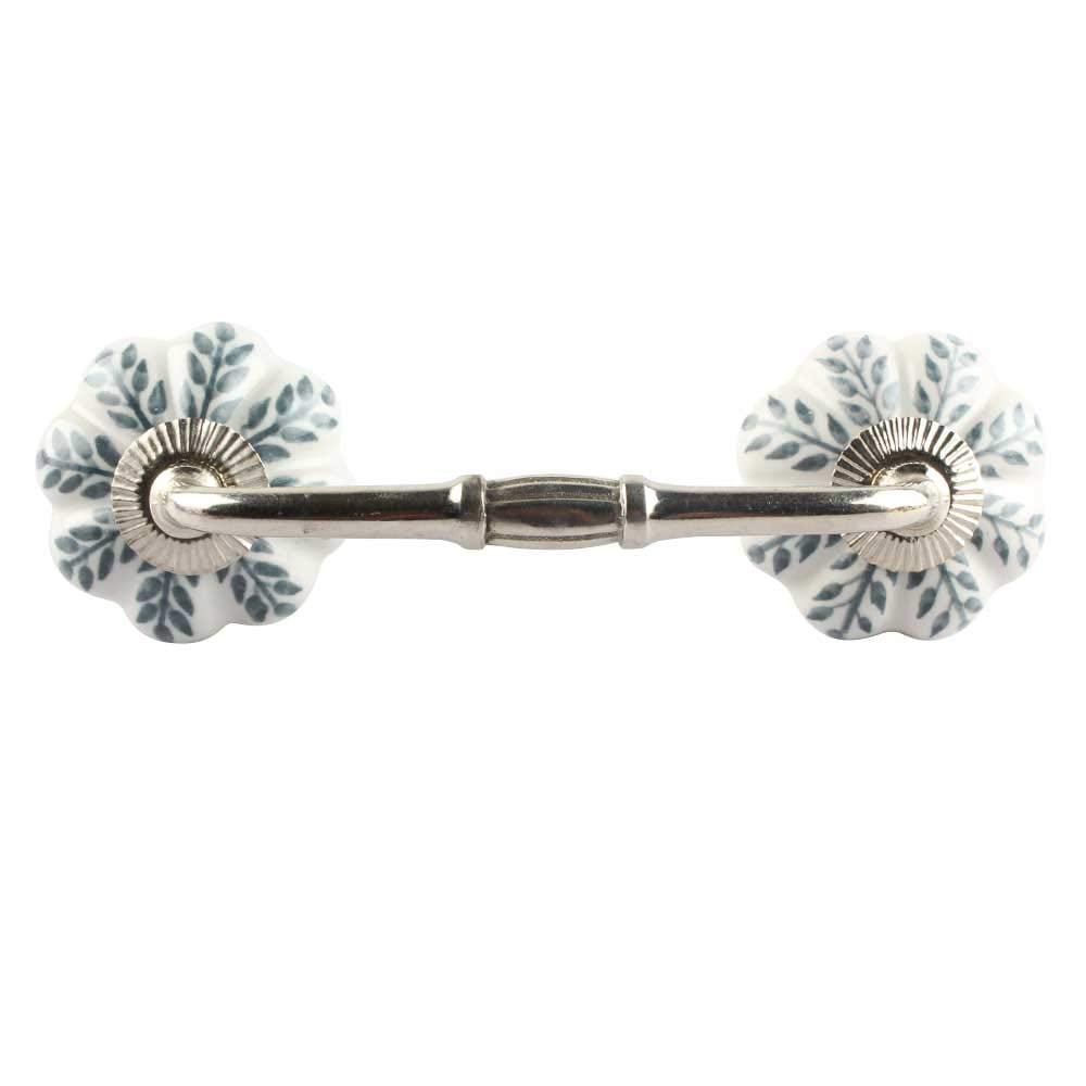 IndianShelf 1 Pack Ceramic Drawer Handles for Cabinets and Drawers Grey ...