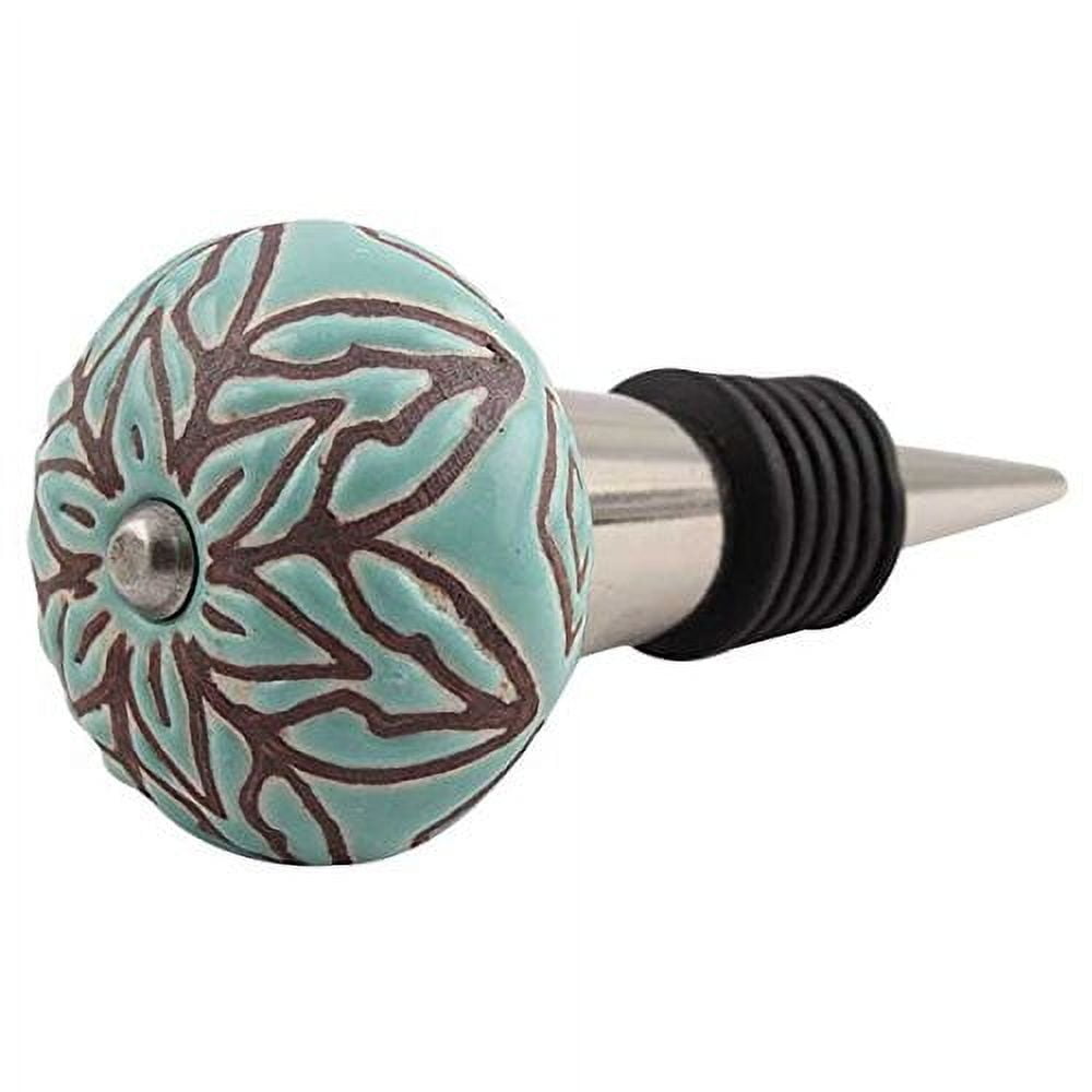 IndianShelf 1 Pieces Reuseable Wine Bottle Sealer Wine Cork Champagne ...