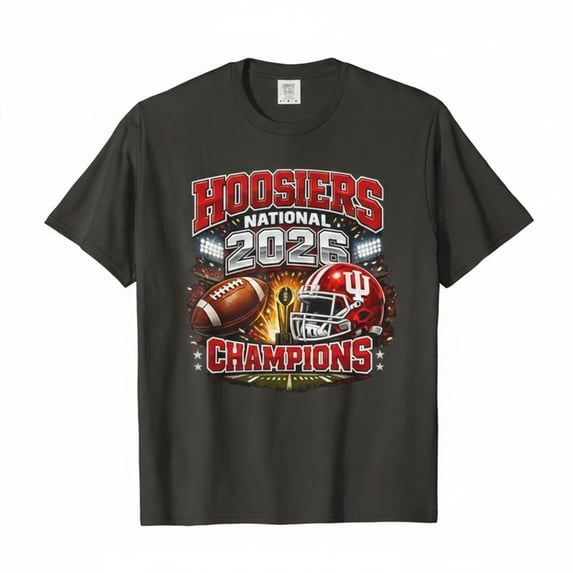 Indiana 2026 National Champions T-Shirt, College Football Champion Tee ...