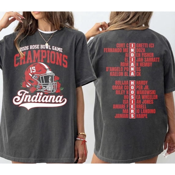 Indiana 2026 Shirt, Rose Bowl Champions Shirt, IU Football Big Ten ...