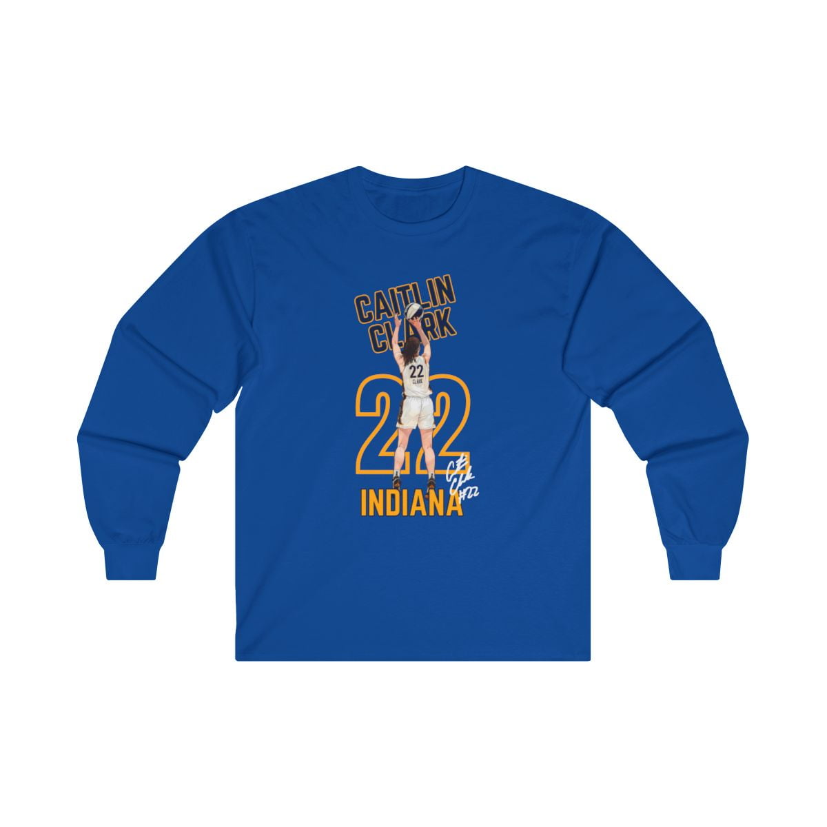 Indiana Caitlin Clark #22 Logo Shot Women Basketball Cartoon Unisex ...