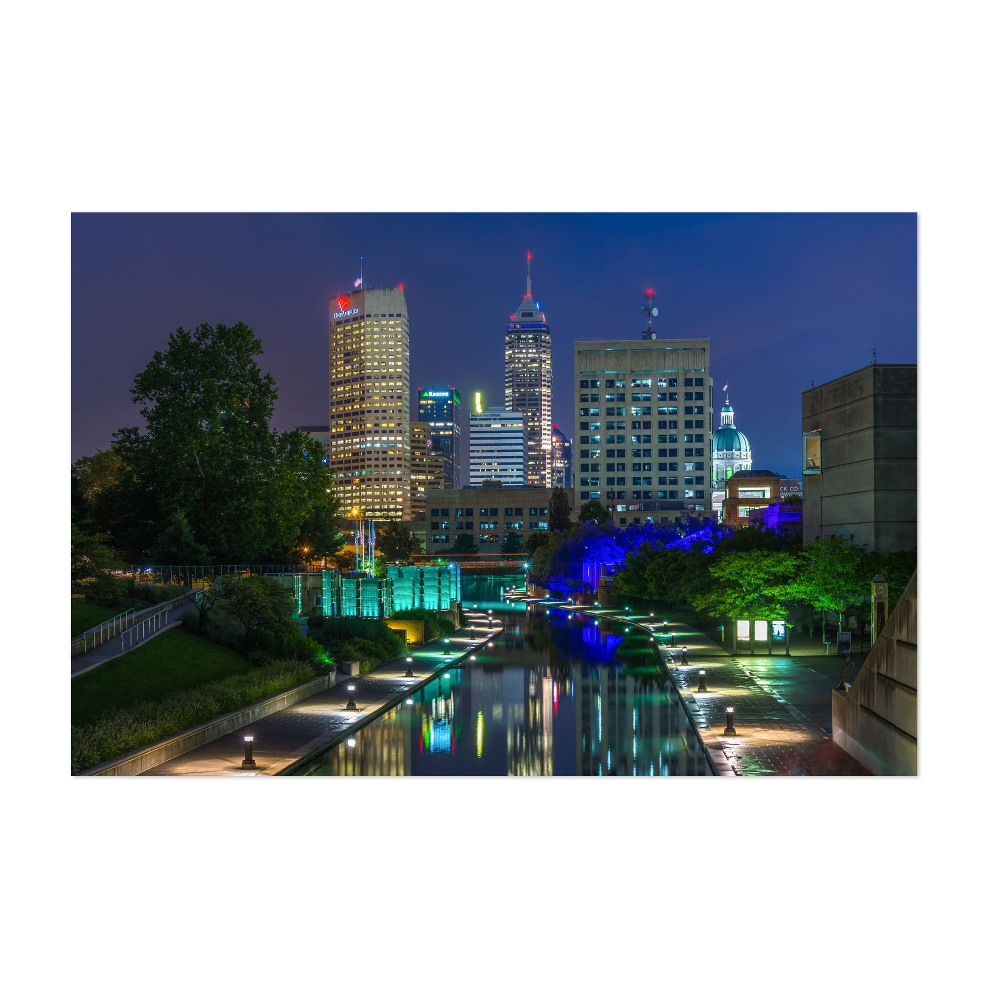 The Indiana Central Canal 02 - Indianapolis Indiana Photography ...