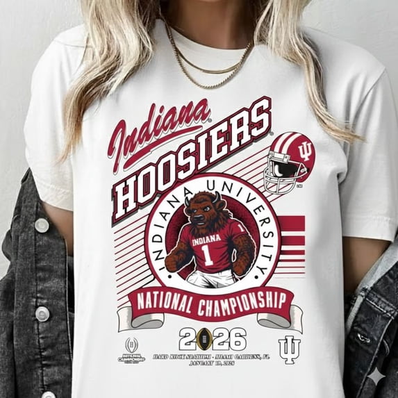 Indiana College Football Big Ten Champions National Fan Apparel Shirt ...