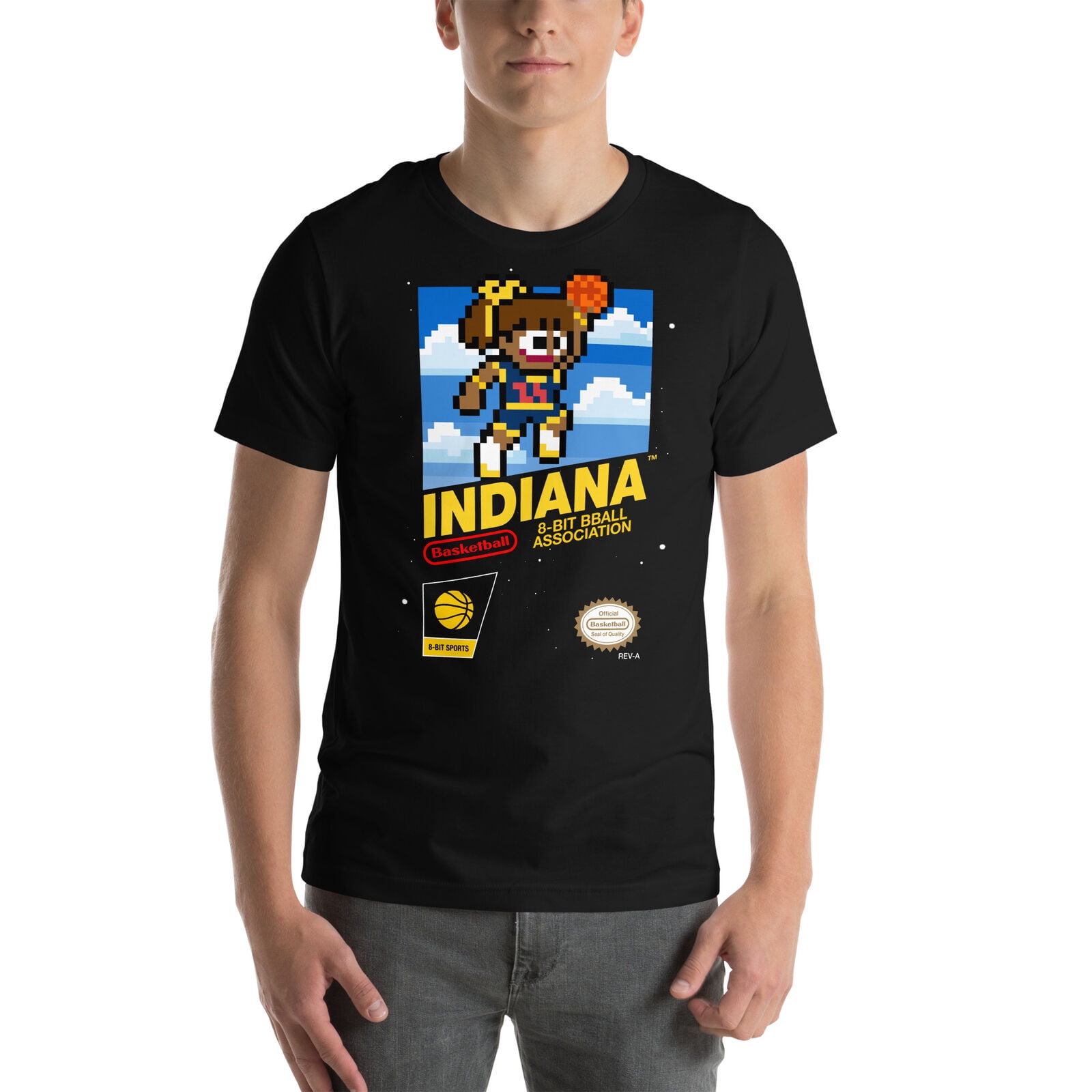 Indiana Fever Basketball Jersey Team NES Nintendo Vintage 8-bit Retro T ...