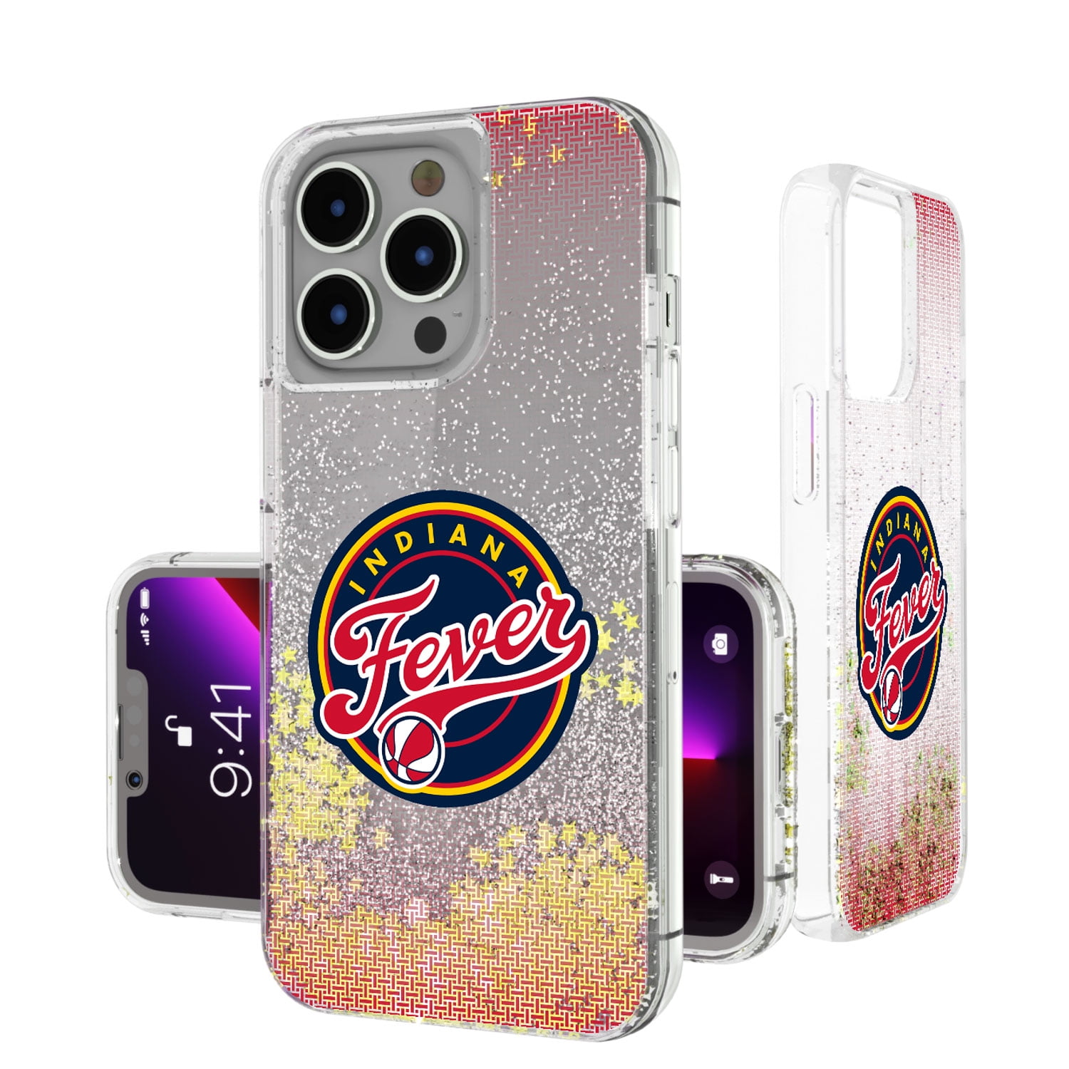 Indiana Fever Linen Logo iPhone Glitter Case - Walmart.com