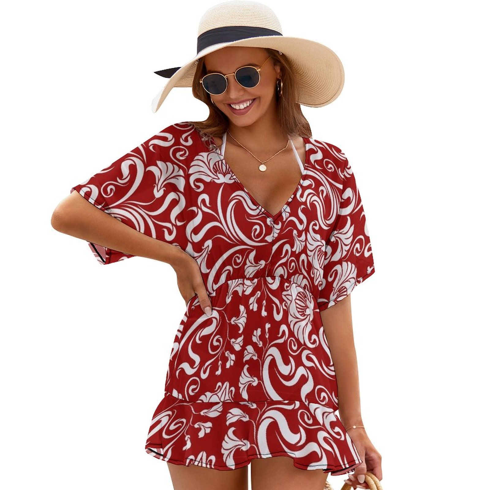 Indiana - Floral Cover Ups evening dress woman luxury evening dress ...